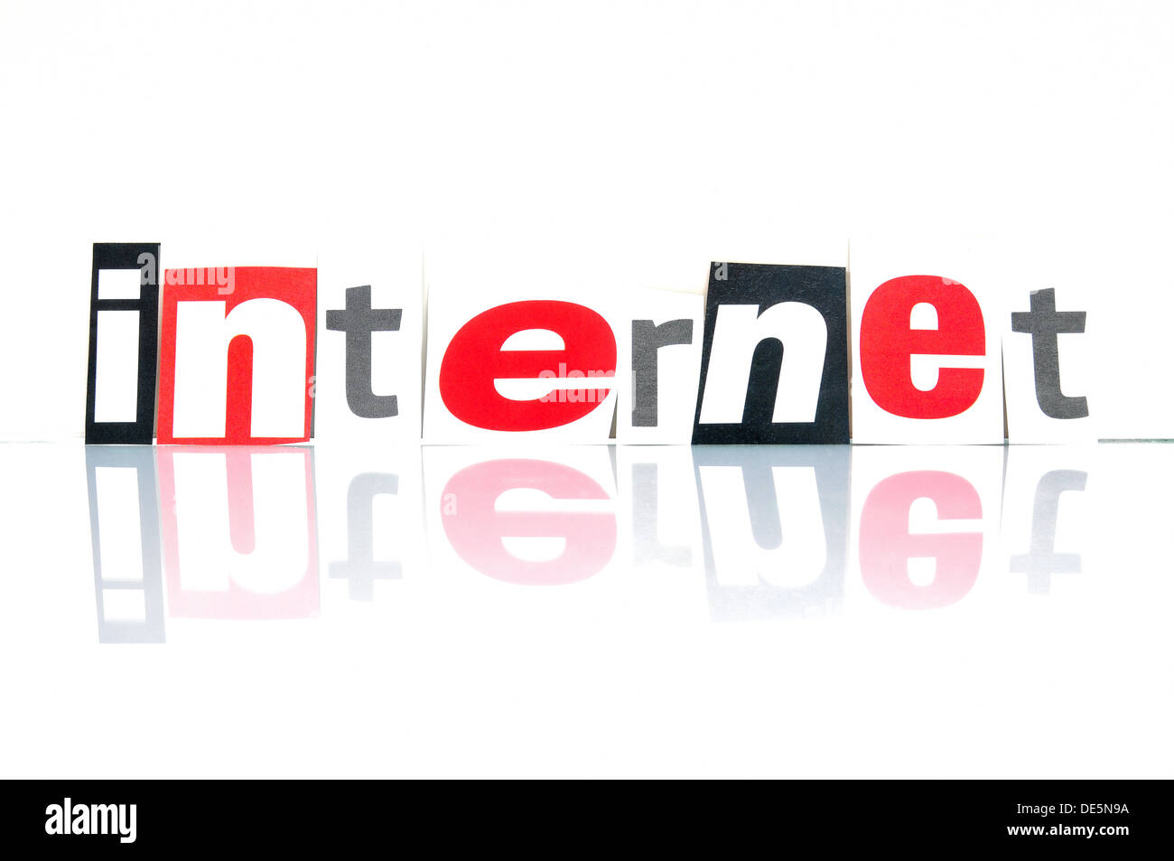 Internet icons, background, buttons, symbols with newspaper letters ...