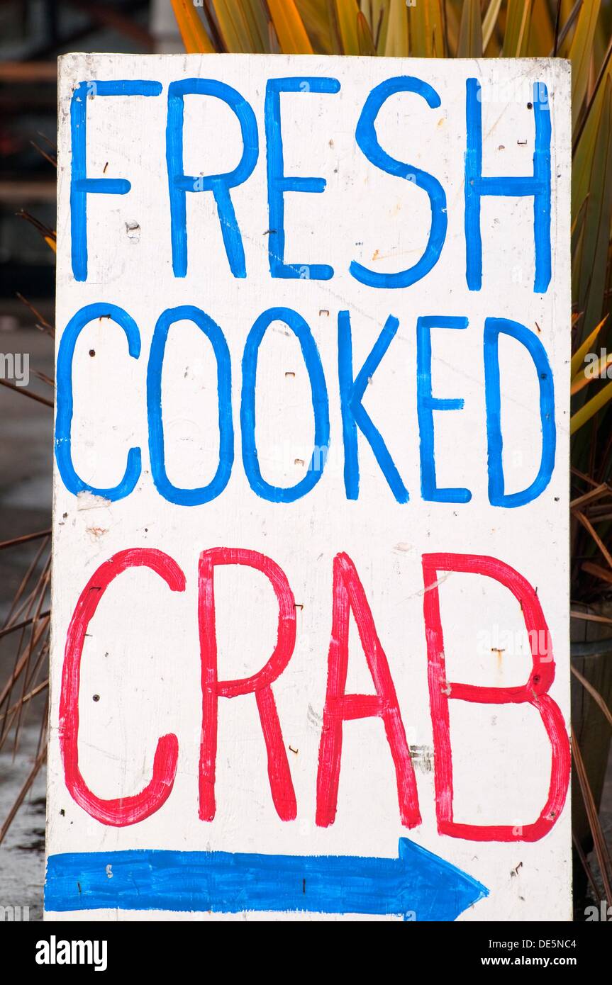Crab Sign High Resolution Stock Photography and Images - Alamy