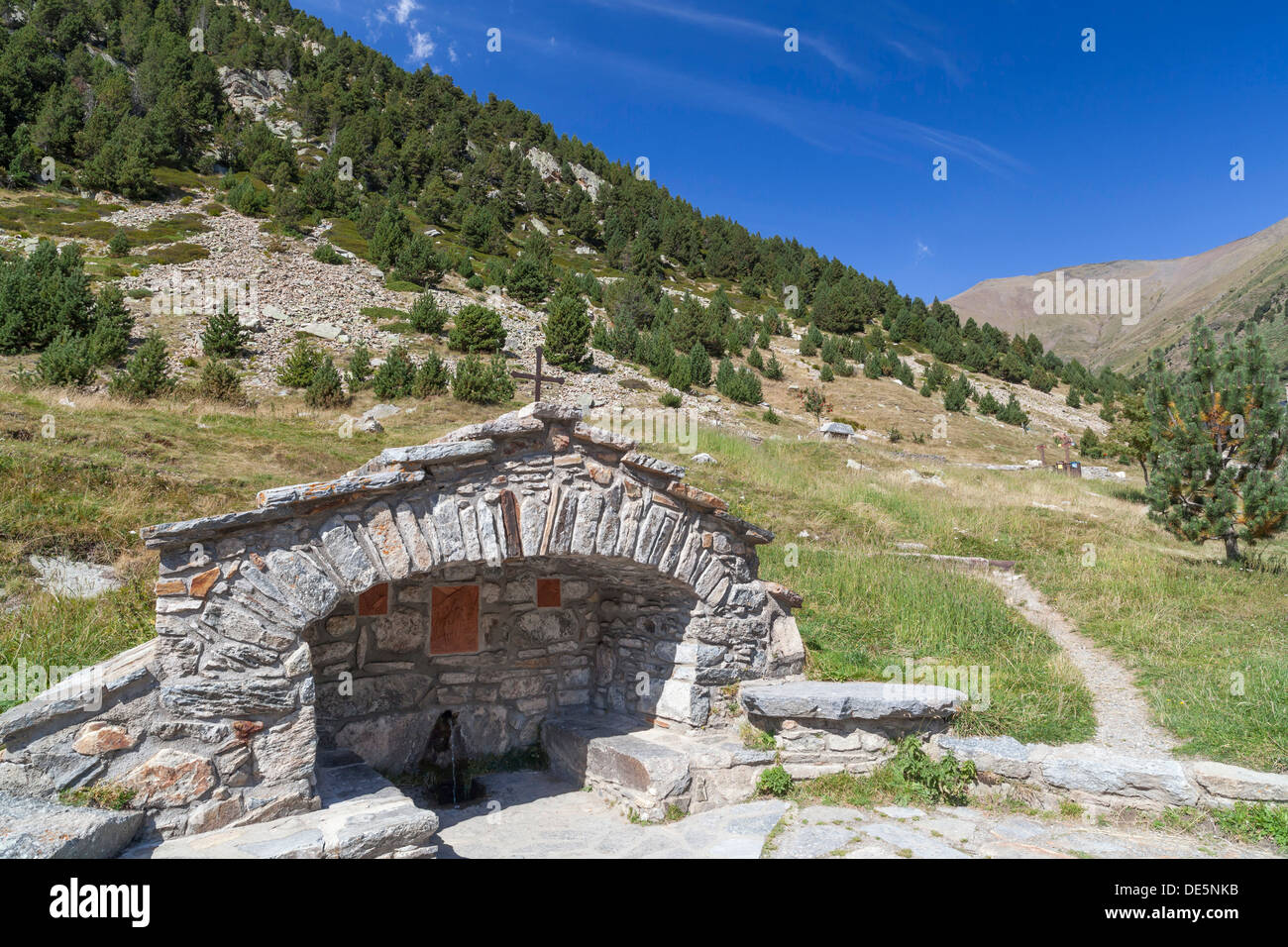 Vall de nuria,Catalonia,Spain Stock Photo - Alamy