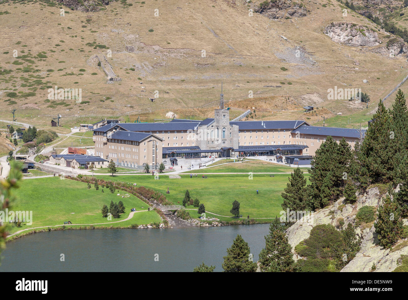 Vall de nuria,Catalonia,Spain Stock Photo - Alamy