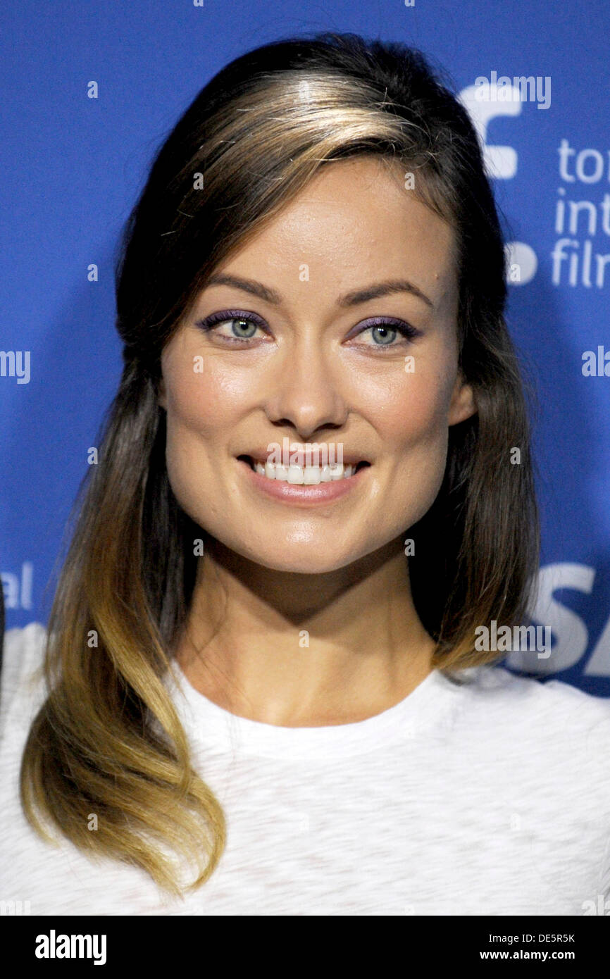 Olivia Wilde during the 'Third Person' photocall at the 38th Toronto ...