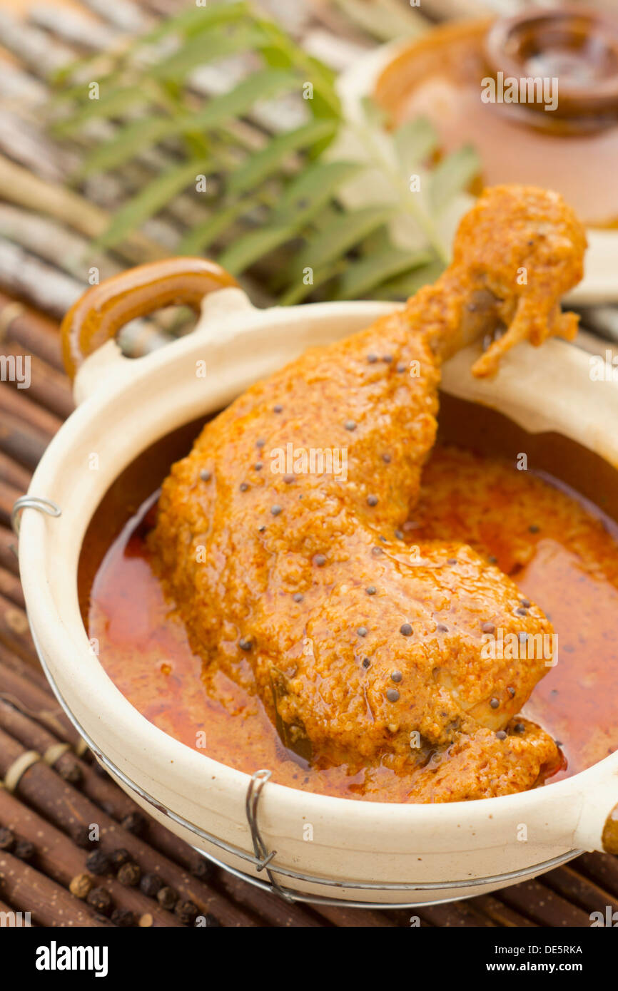 Chicken Curry w Halba Seeds Non sharpen file Stock Photo - Alamy