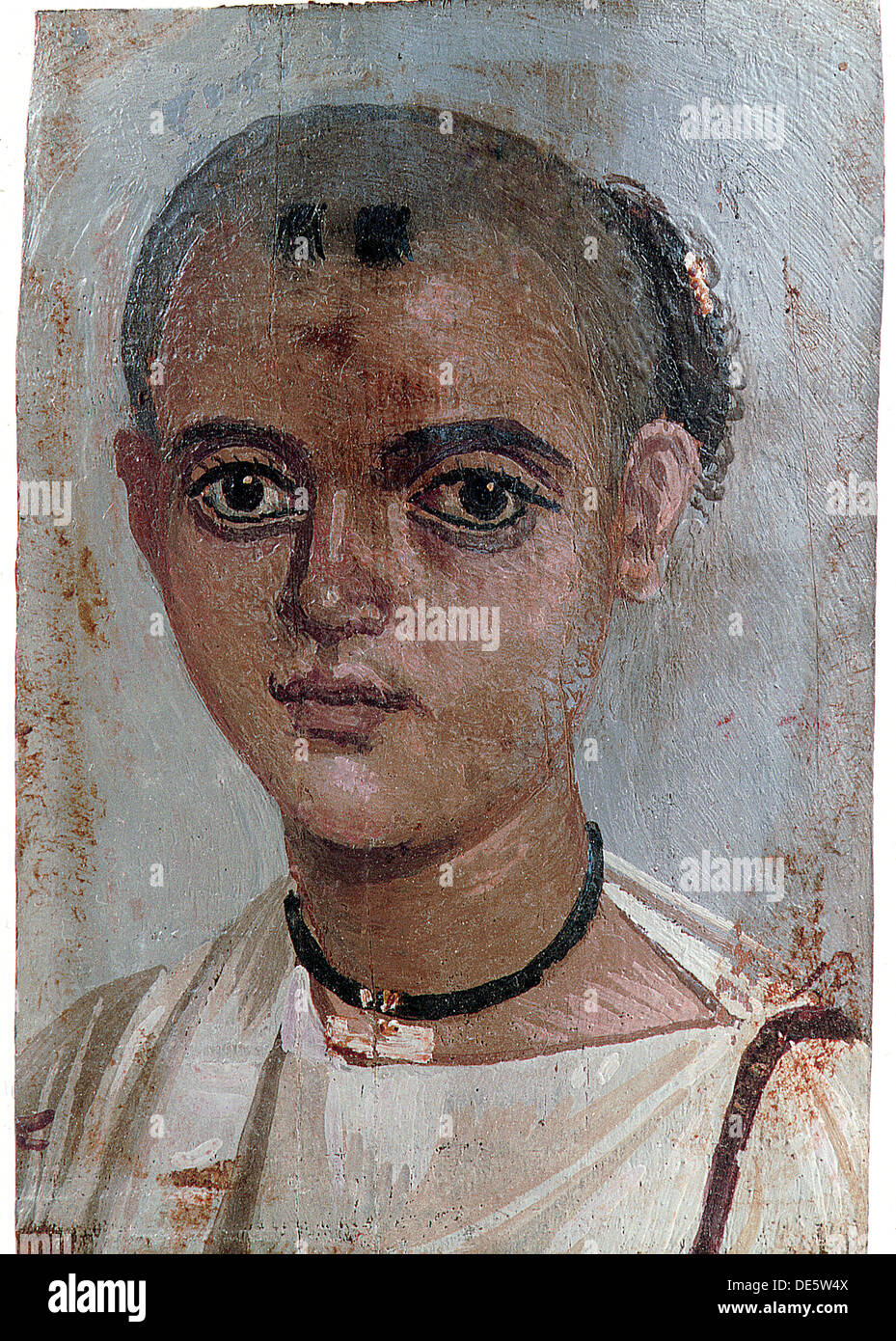 Boy wearing amulet hi-res stock photography and images - Alamy