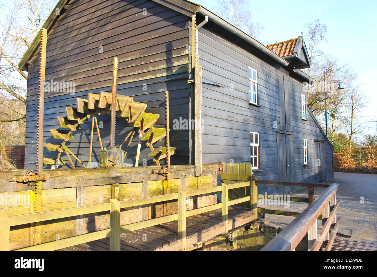 Rural old water mill. France Stock Photo - Alamy