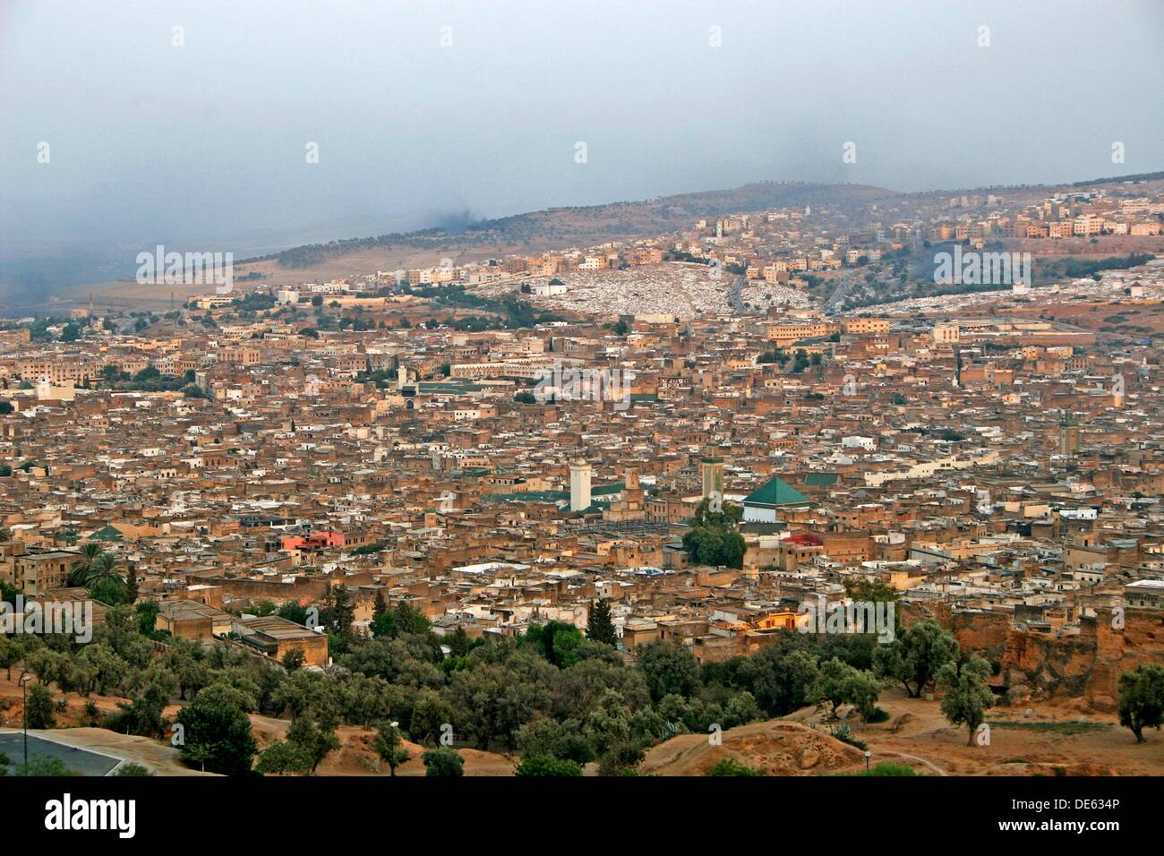 Aerial view of fez el bali hi-res stock photography and images - Alamy