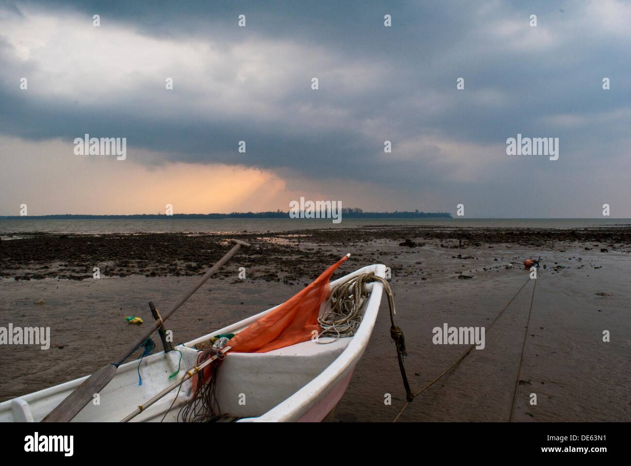 Sunset of Pasir Pandak ,Kuching,Sarawak ,Malaysia Stock Photo - Alamy