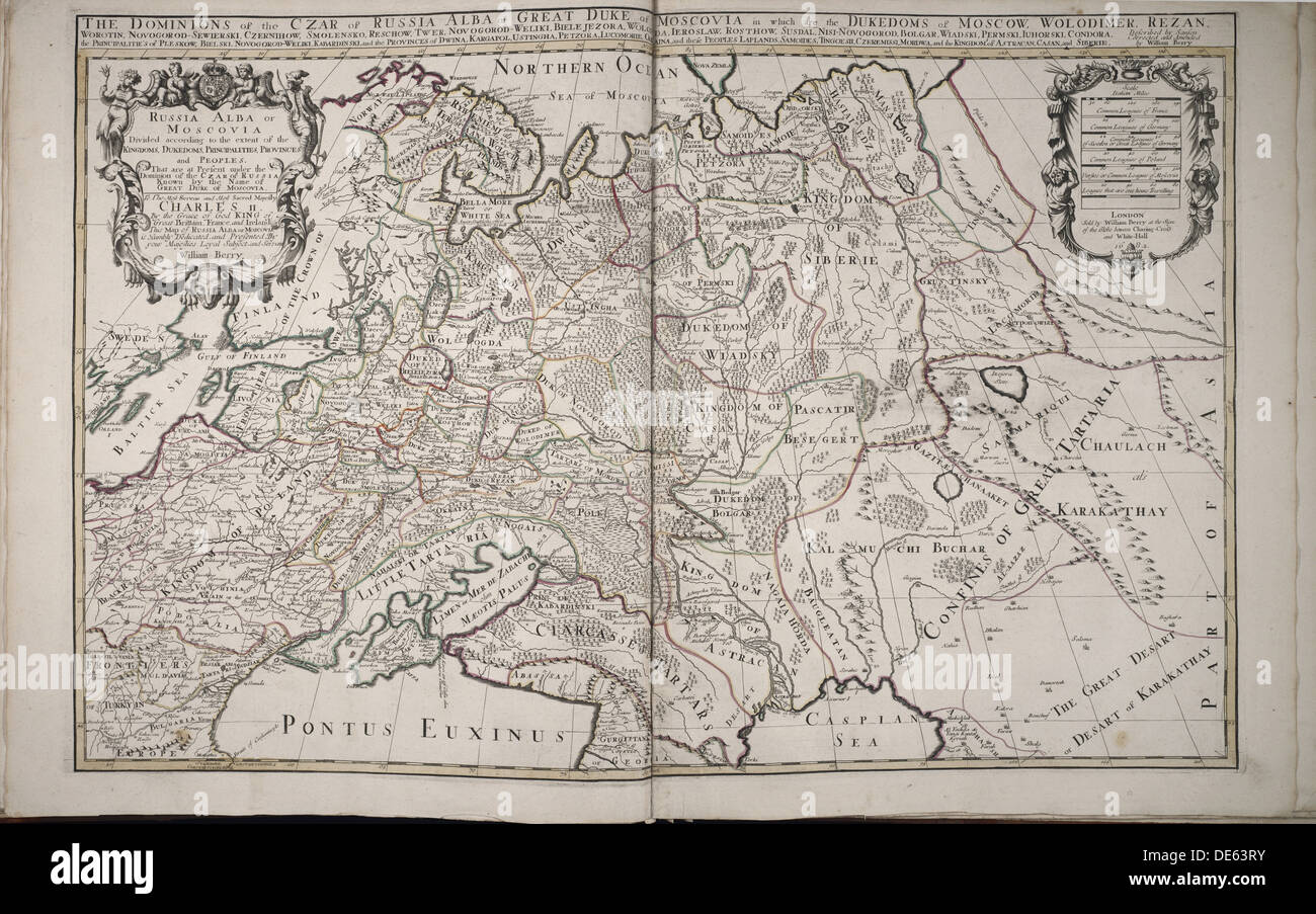William berry map hi-res stock photography and images - Alamy
