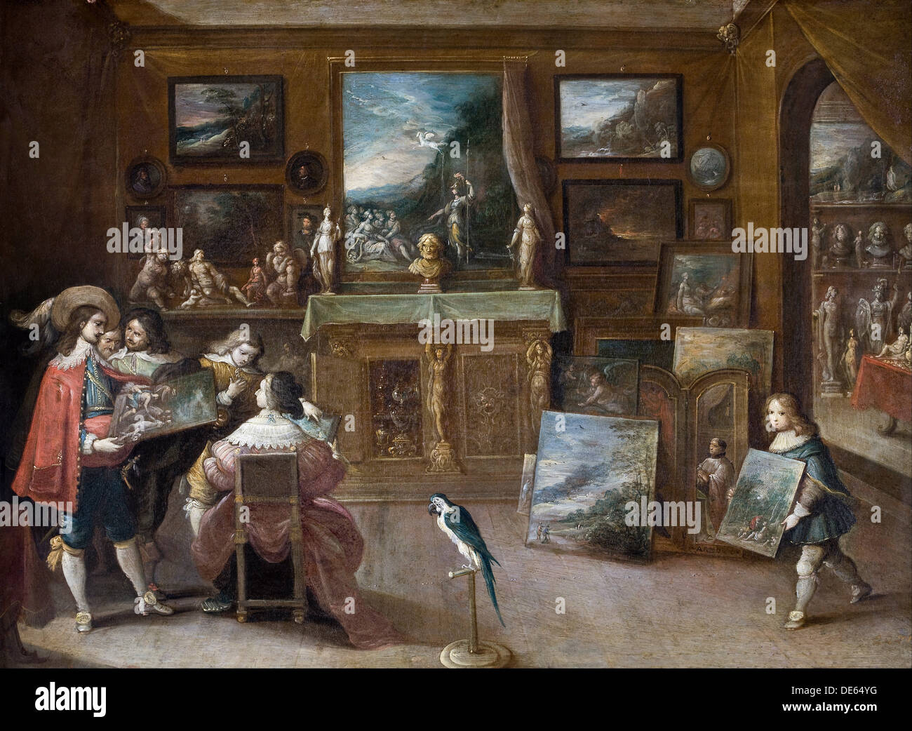 A visit to the Art Dealer. Artist: Francken, Frans, the Younger (1581 ...