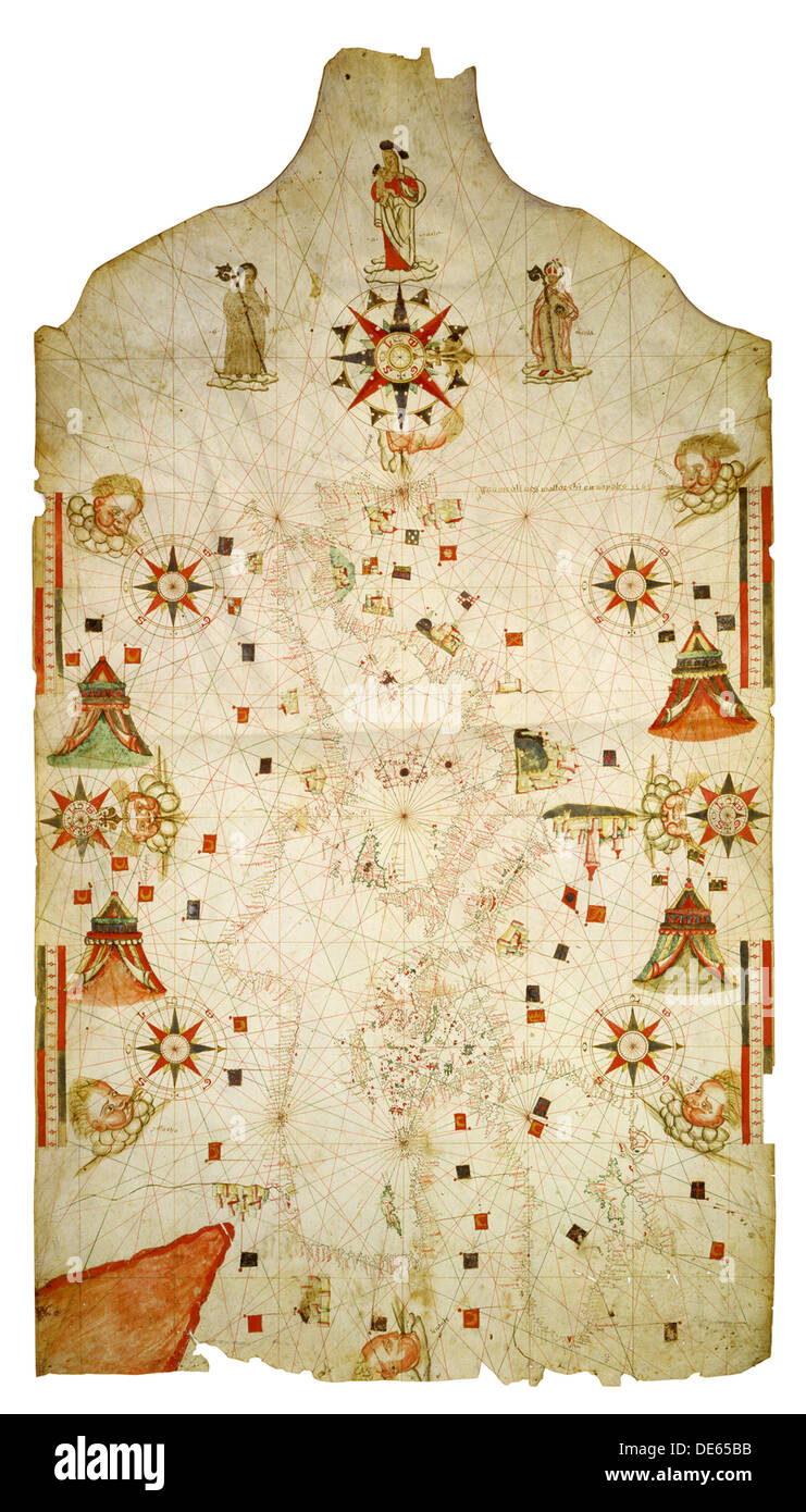 1550 map hi-res stock photography and images - Alamy