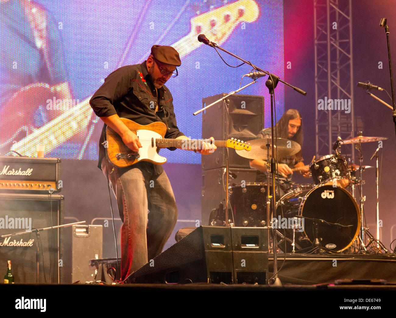 7th August 2013: Dana Fuchs Band live in Czech Republic Stock Photo - Alamy