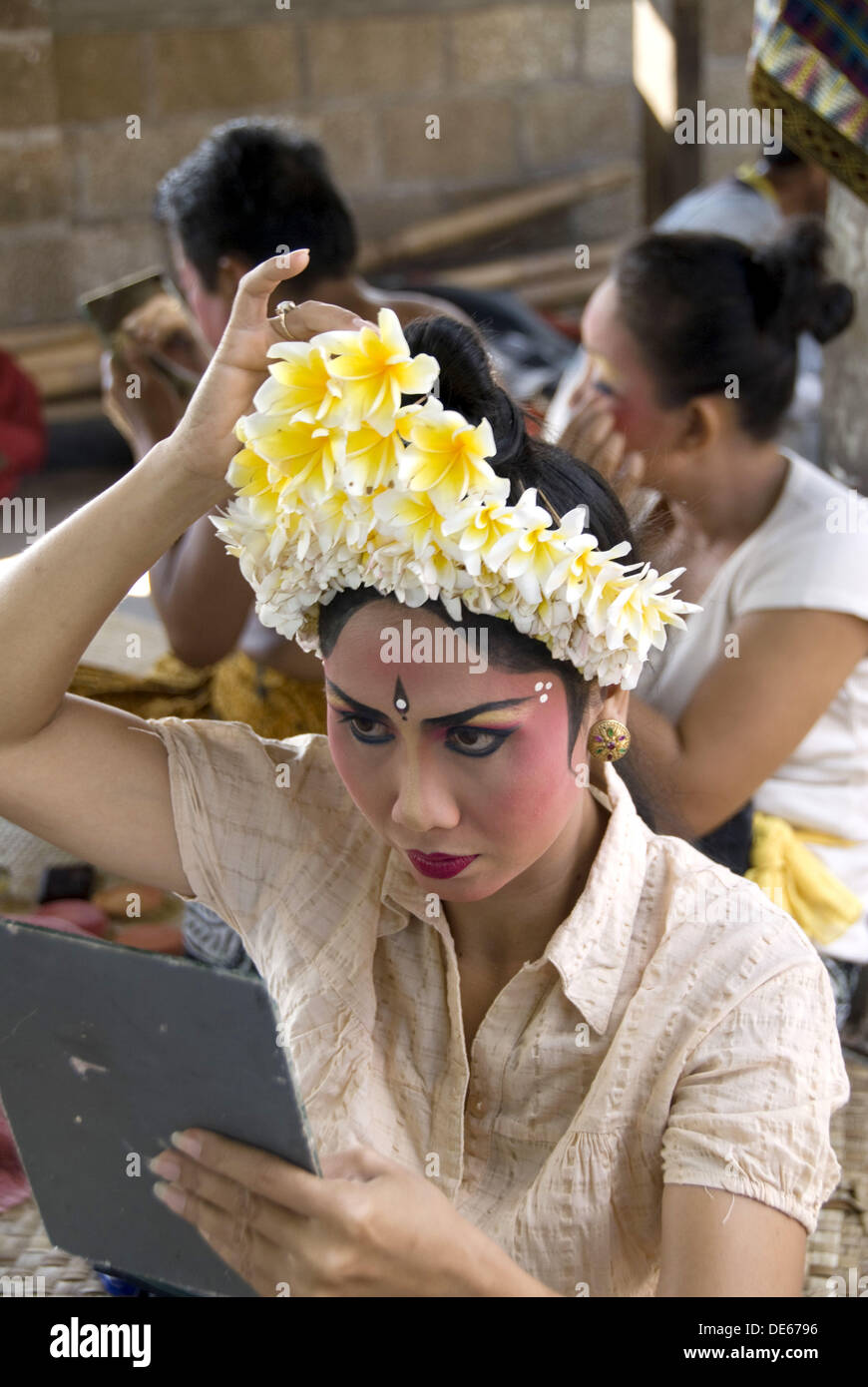 Indonesia bali batubulan barong dance show hi-res stock photography and ...