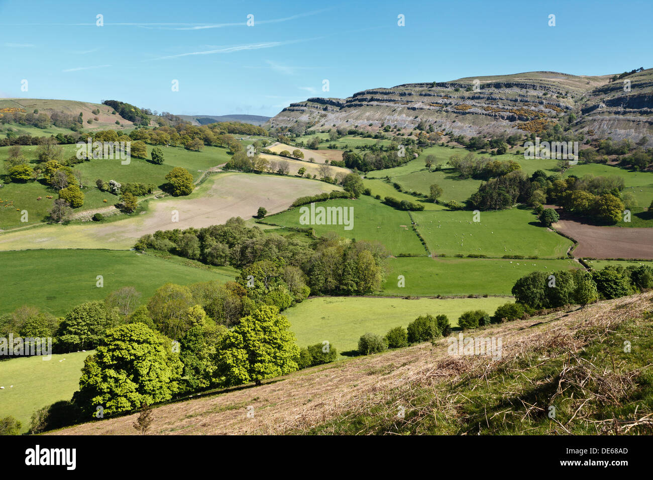 Farming agriculture mid wales landscape hi-res stock photography and ...