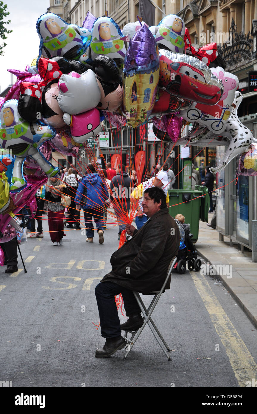 Balloons balloon seller hi-res stock photography and images - Alamy