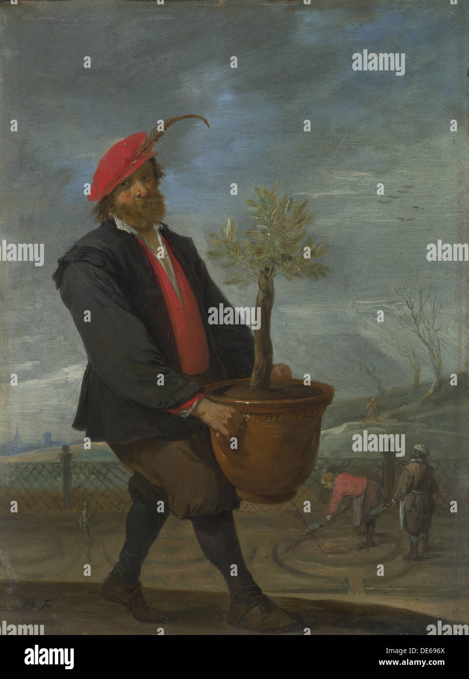 Spring (From the series The Four Seasons), c. 1644. Artist: Teniers ... Spring (From the series The Four Seasons), c. 1644. Artist: Teniers ...