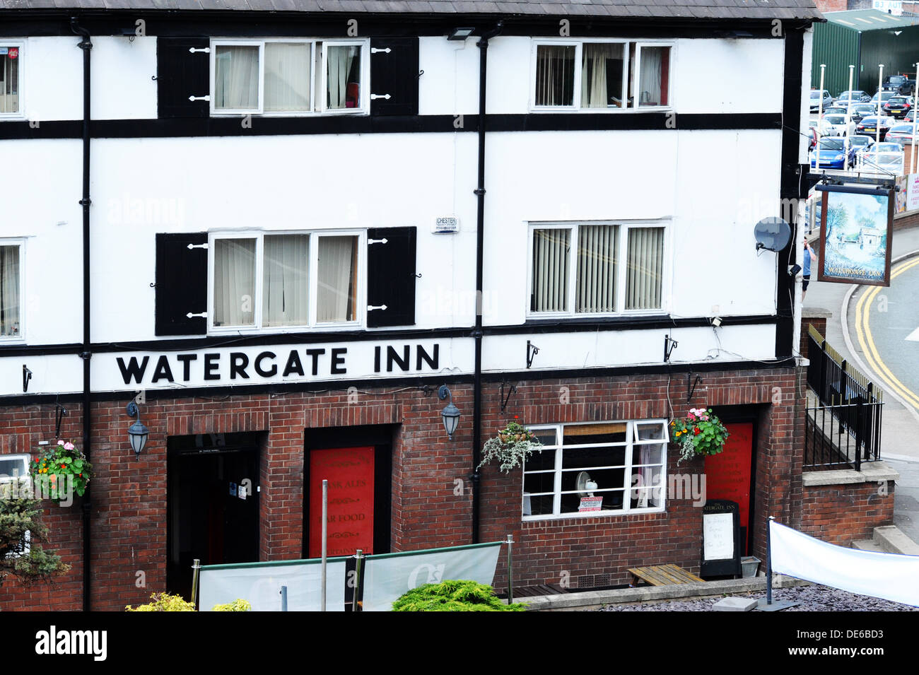 The Watergate Inn pub in Chester Stock Photo - Alamy