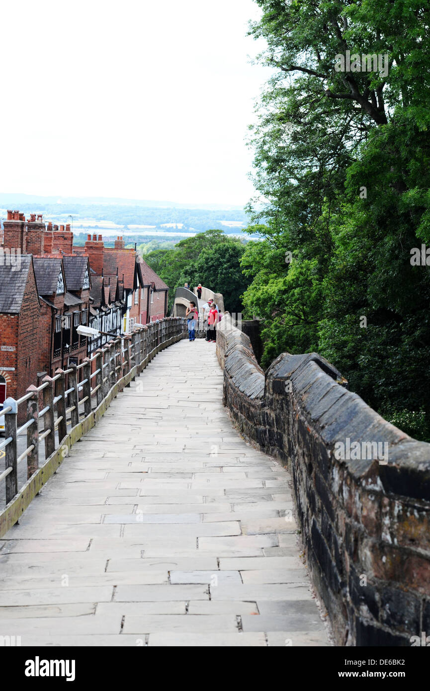 Medieval city walls chester hi-res stock photography and images - Alamy