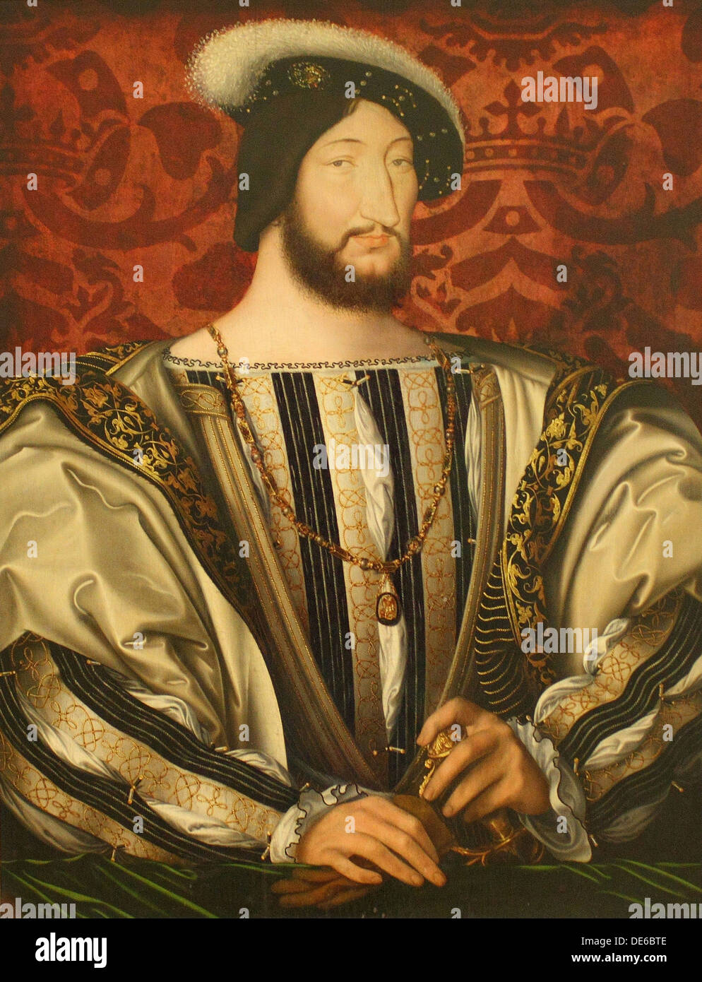 Portrait of Francis I (1494-1547), King of France, Duke of Brittany ...