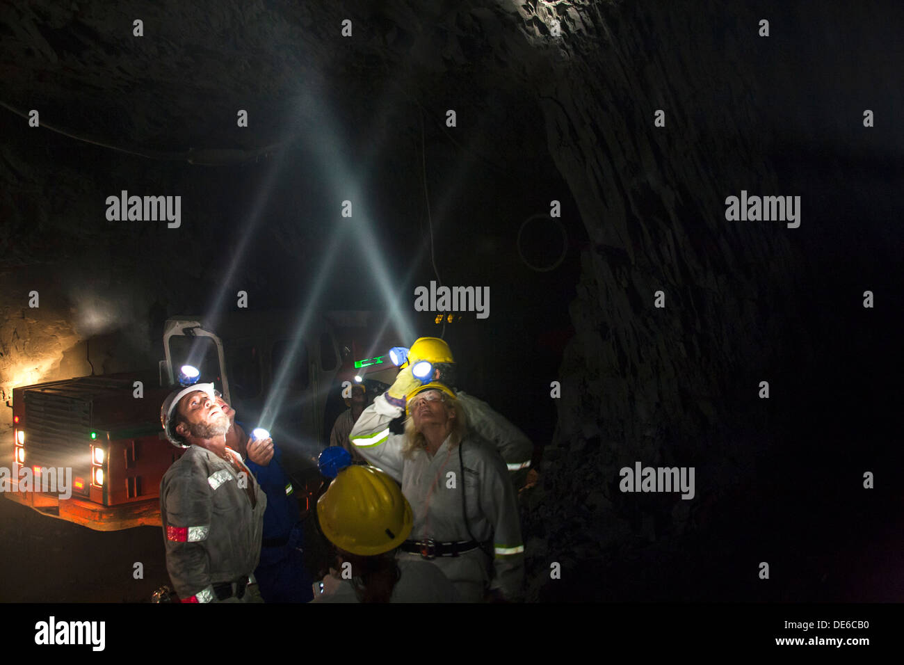 Underground gold mine hi-res stock photography and images - Alamy