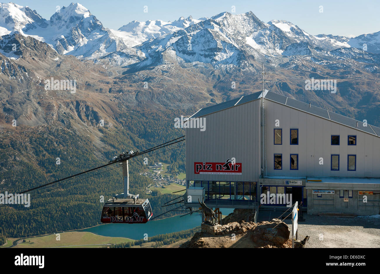 Cable car piz nair hi-res stock photography and images - Alamy