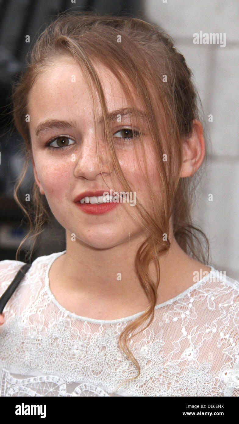 New York, USA. 11th September 2013. Actress MORGAN SAYLOR attends the ...