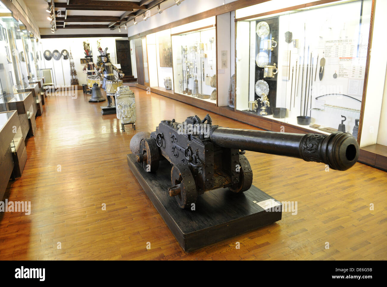 Museum of History and Navigation. Inside. Riga. Latvia Stock Photo - Alamy