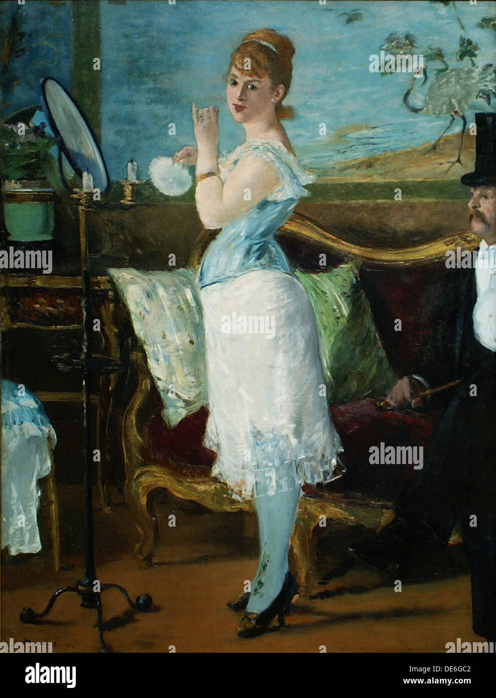 Nana, 1877. Artist: Manet, Édouard (1832-1883 Stock Photo - Alamy