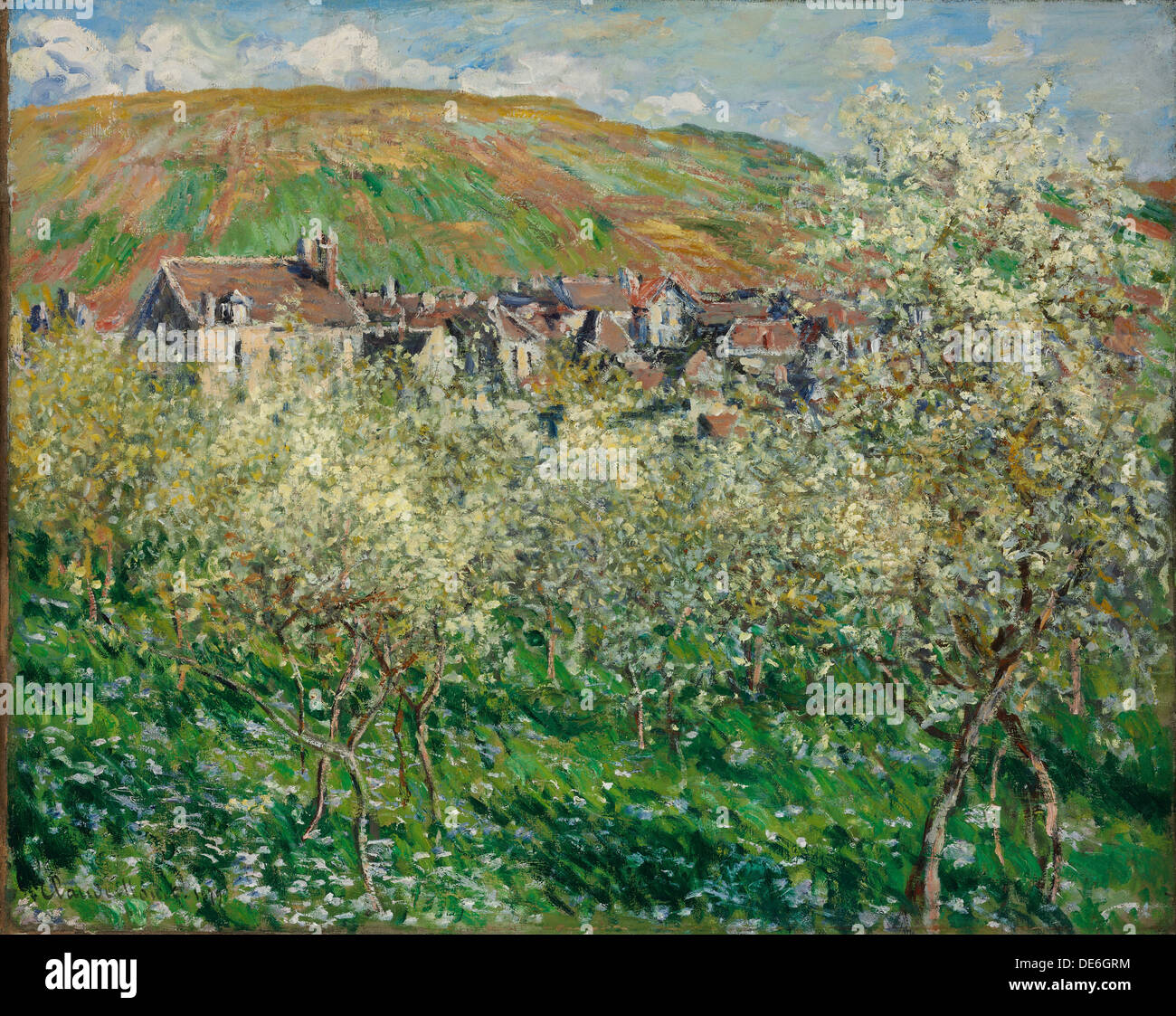 Monet trees hi-res stock photography and images - Alamy