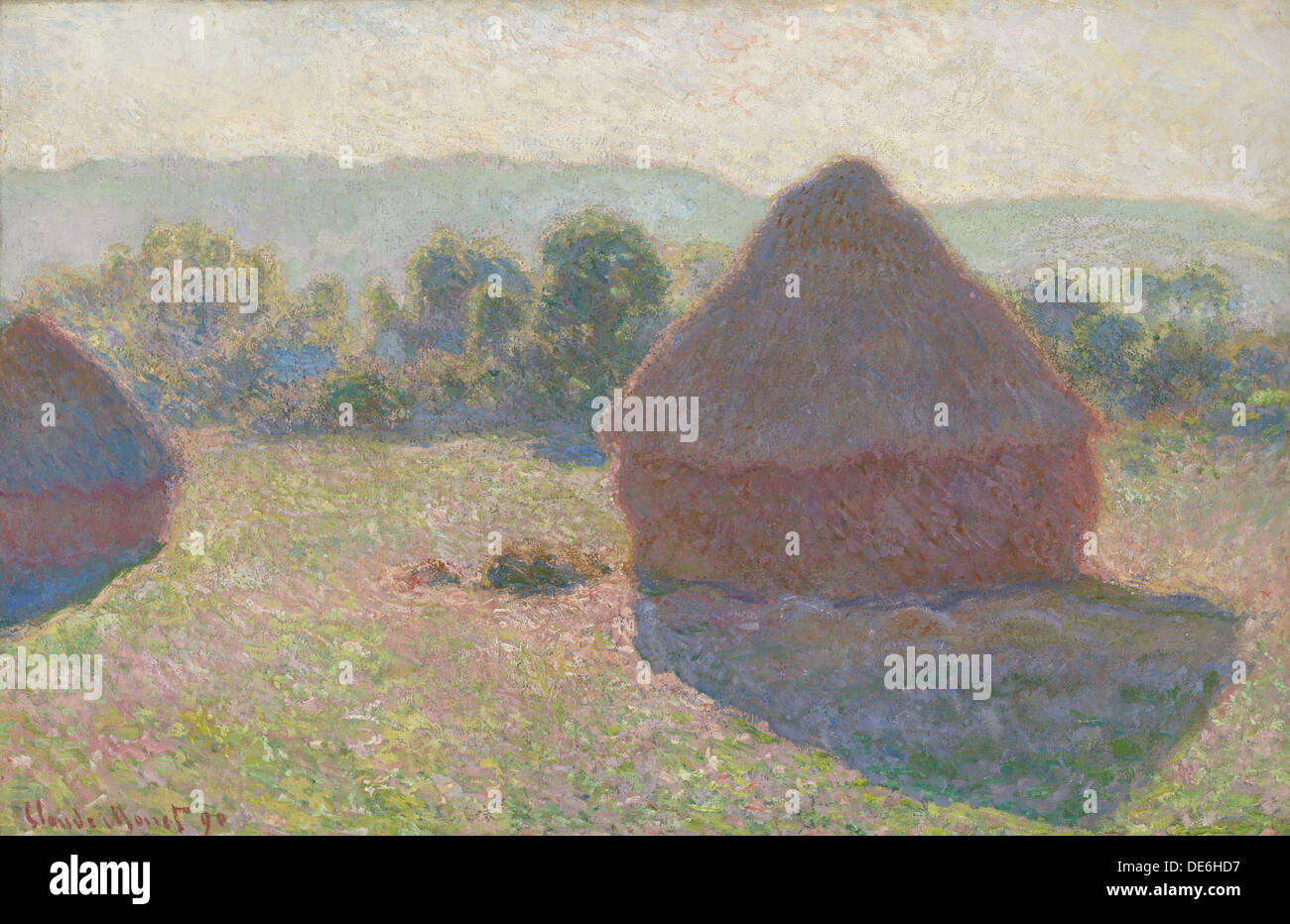 Haystacks monet hi-res stock photography and images - Alamy