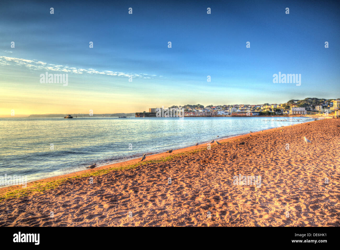 Torquay Torbay Seafront Beach High Resolution Stock Photography and ...