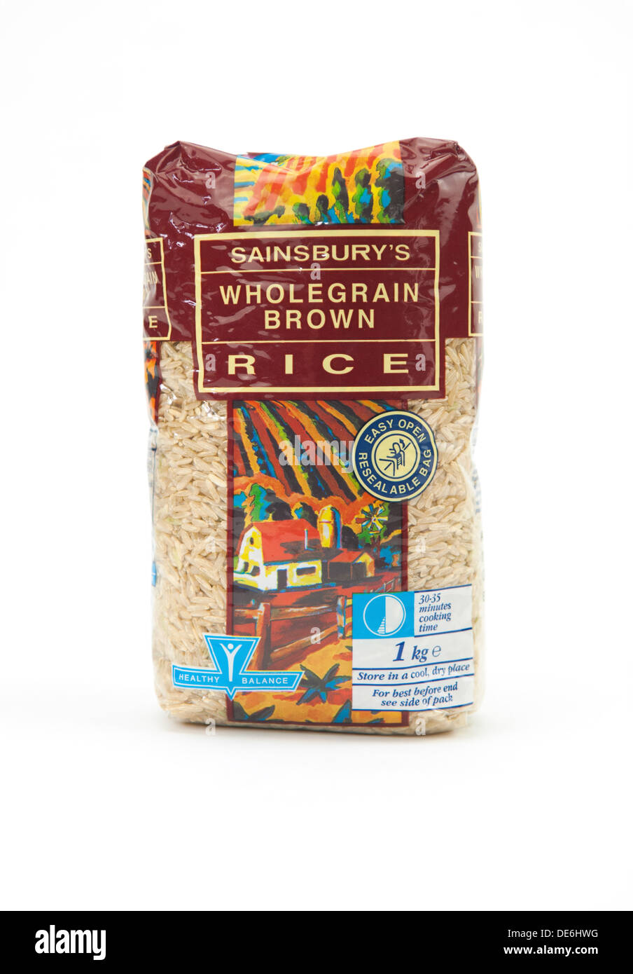 Brand rice bag Cut Out Stock Images Pictures Alamy