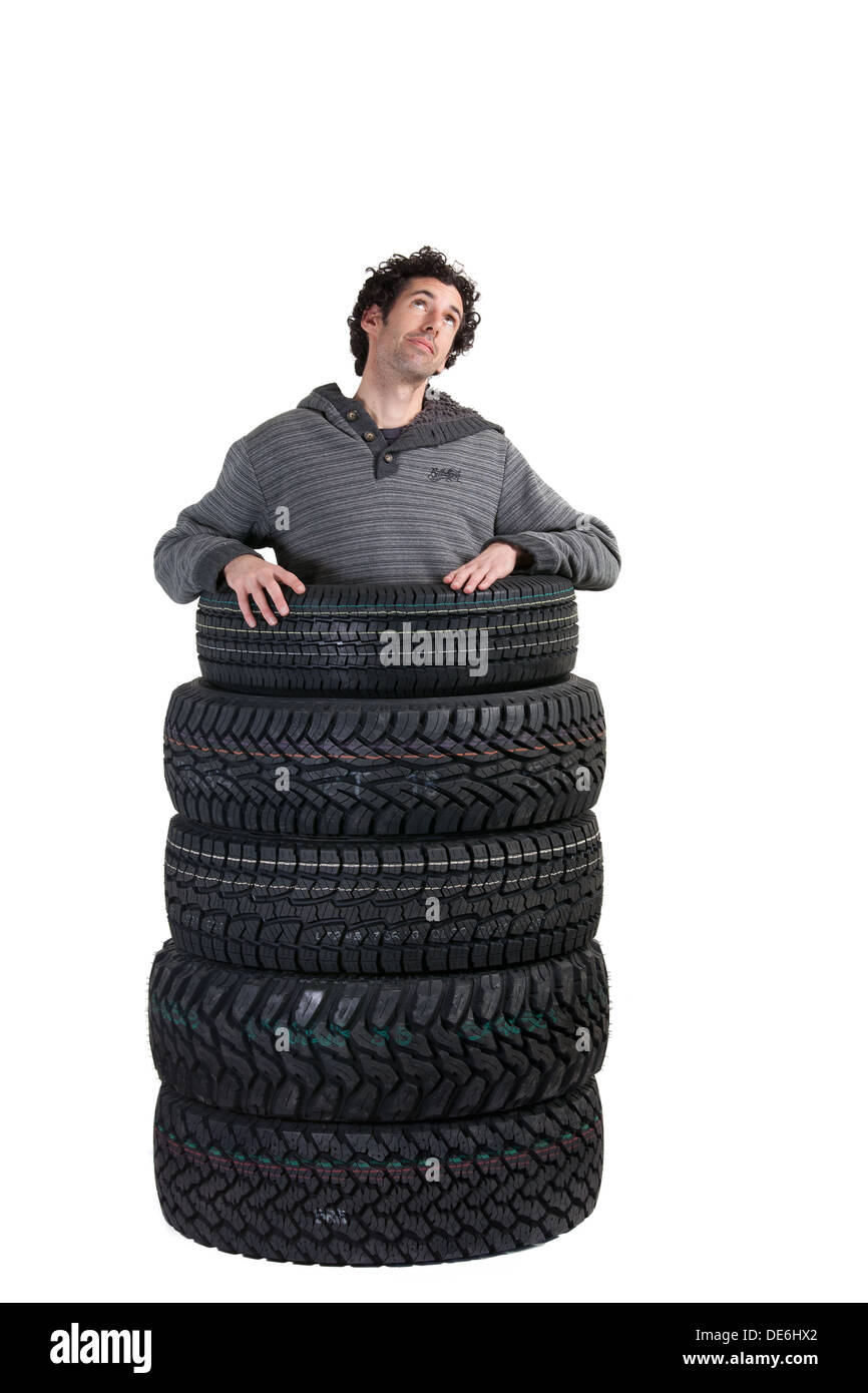 Tires Cut Out Stock Images & Pictures - Alamy