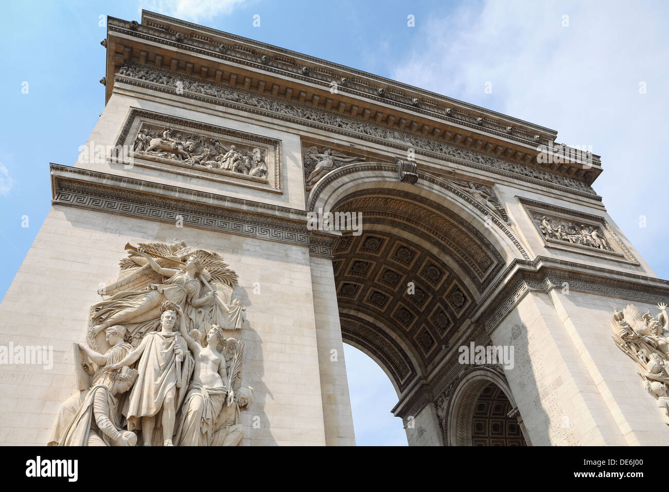 Arch of Triumph in Paris Stock Photo - Alamy