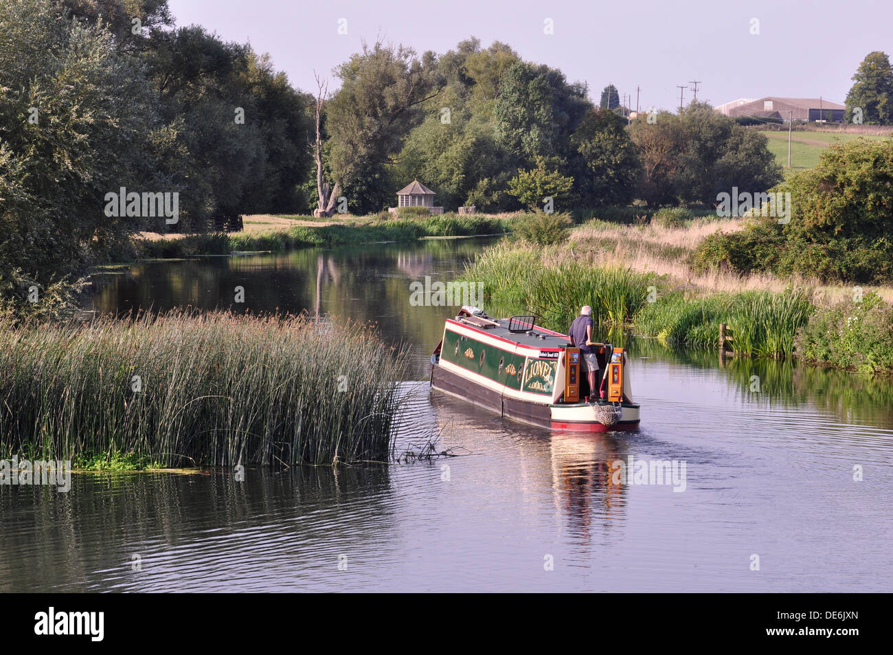The River Nene at Nassington, Northamptonshire Stock Photo - Alamy