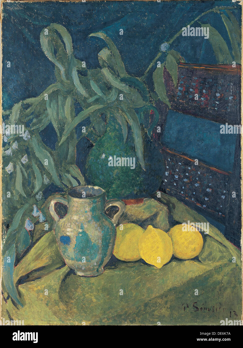 Synchrony in Green, 1913. Artist: Sérusier, Paul (1864-1927 Stock Photo ...