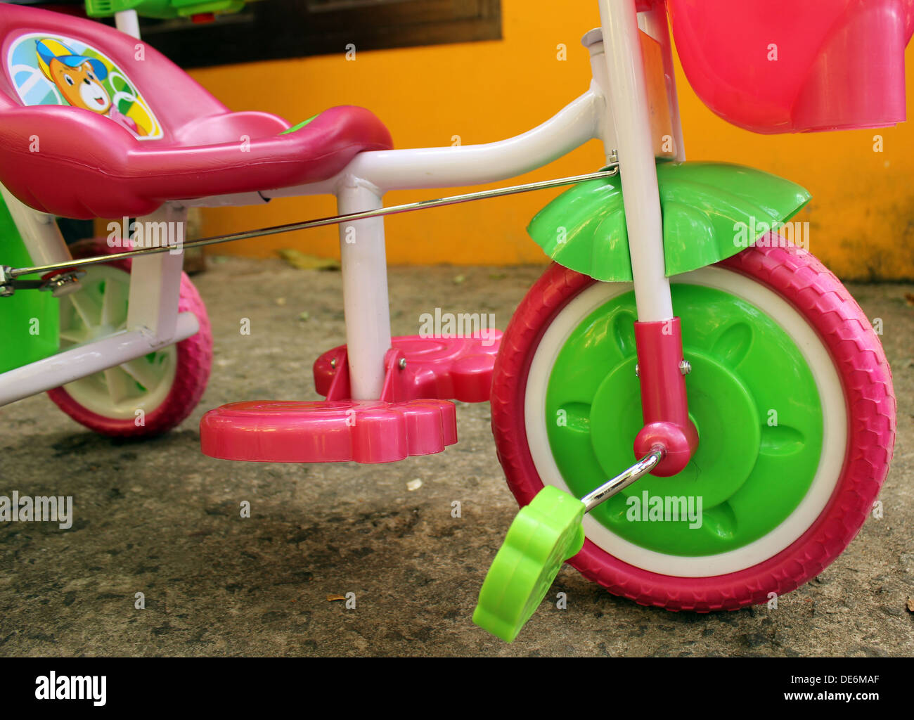 A toddlers cycle Stock Photo - Alamy