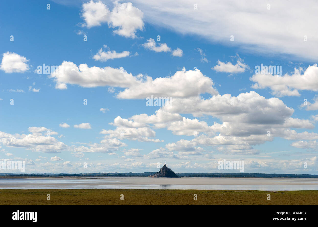 mont st michel bay, normandy, france Stock Photo - Alamy