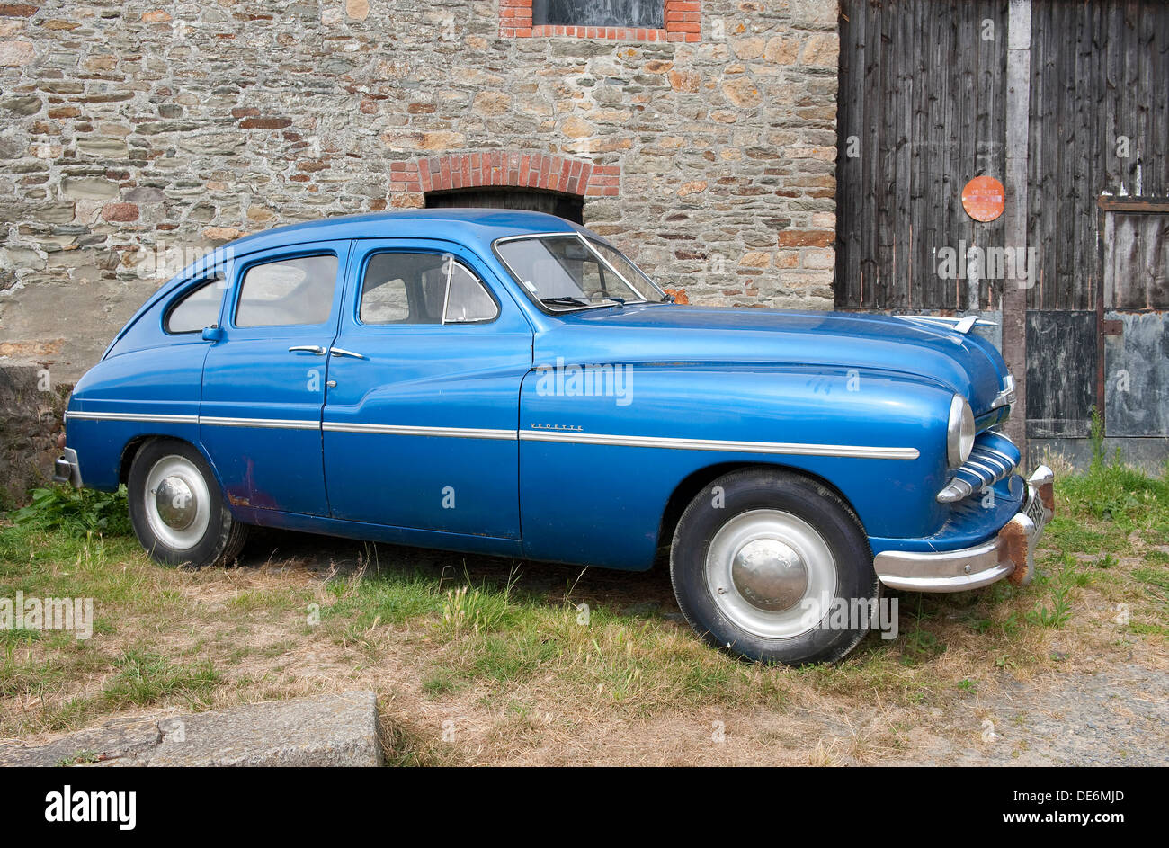 ford vedette car, normandy, france Stock Photo - Alamy