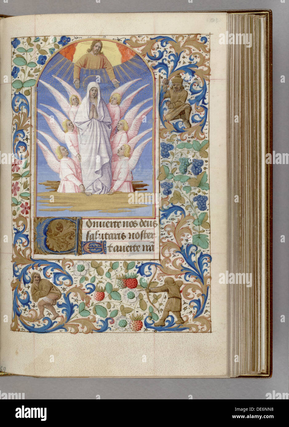 The Assumption of the Virgin (Book of Hours), 1450-1499. Artist ...