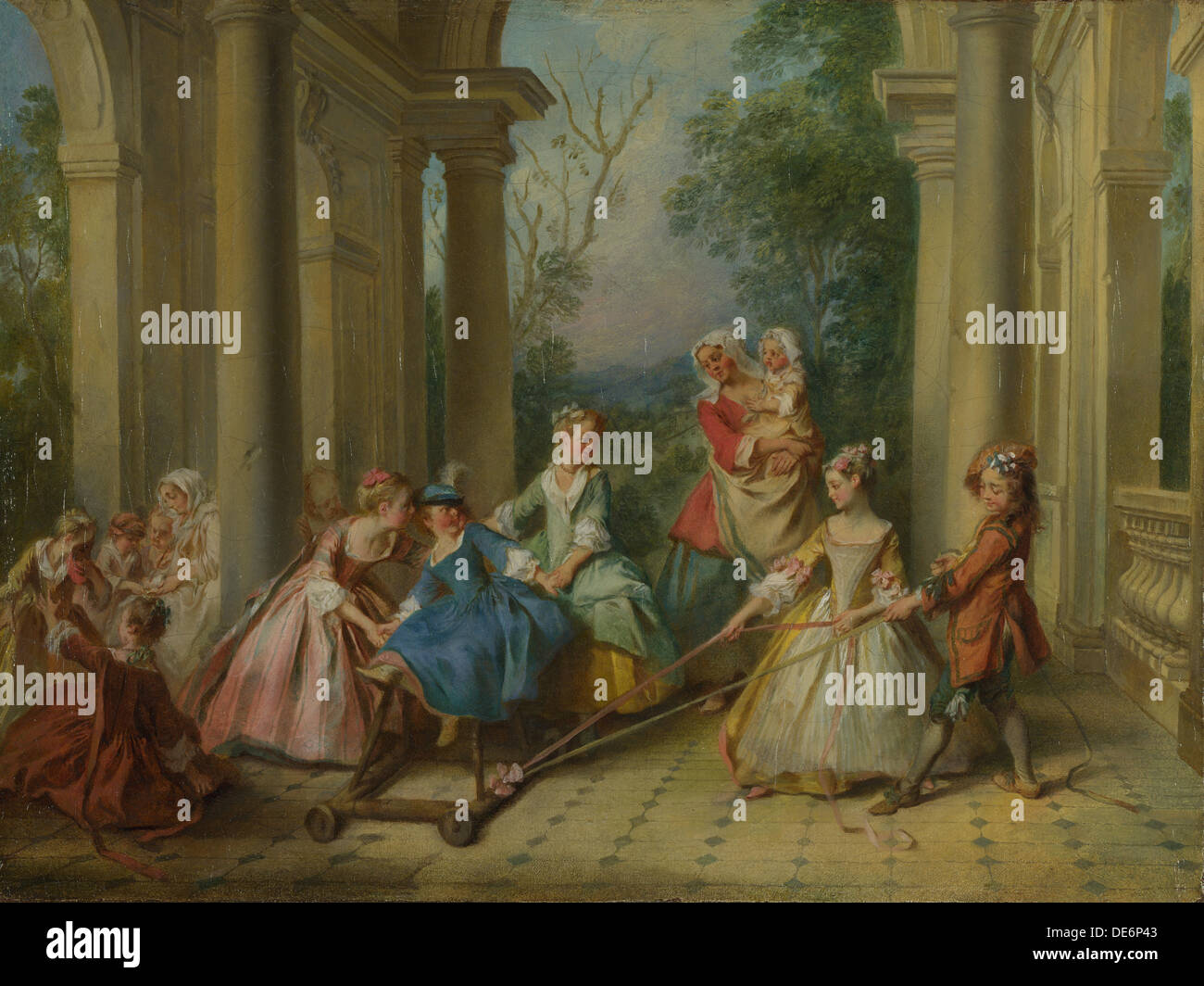 The Four Ages of Man: Childhood, ca 1735. Artist: Lancret, Nicolas ...