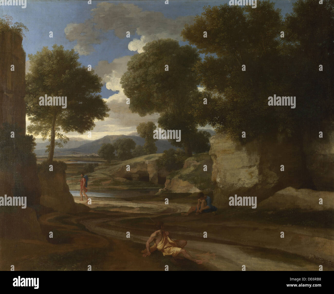 Nicolas poussin landscape hi-res stock photography and images - Alamy
