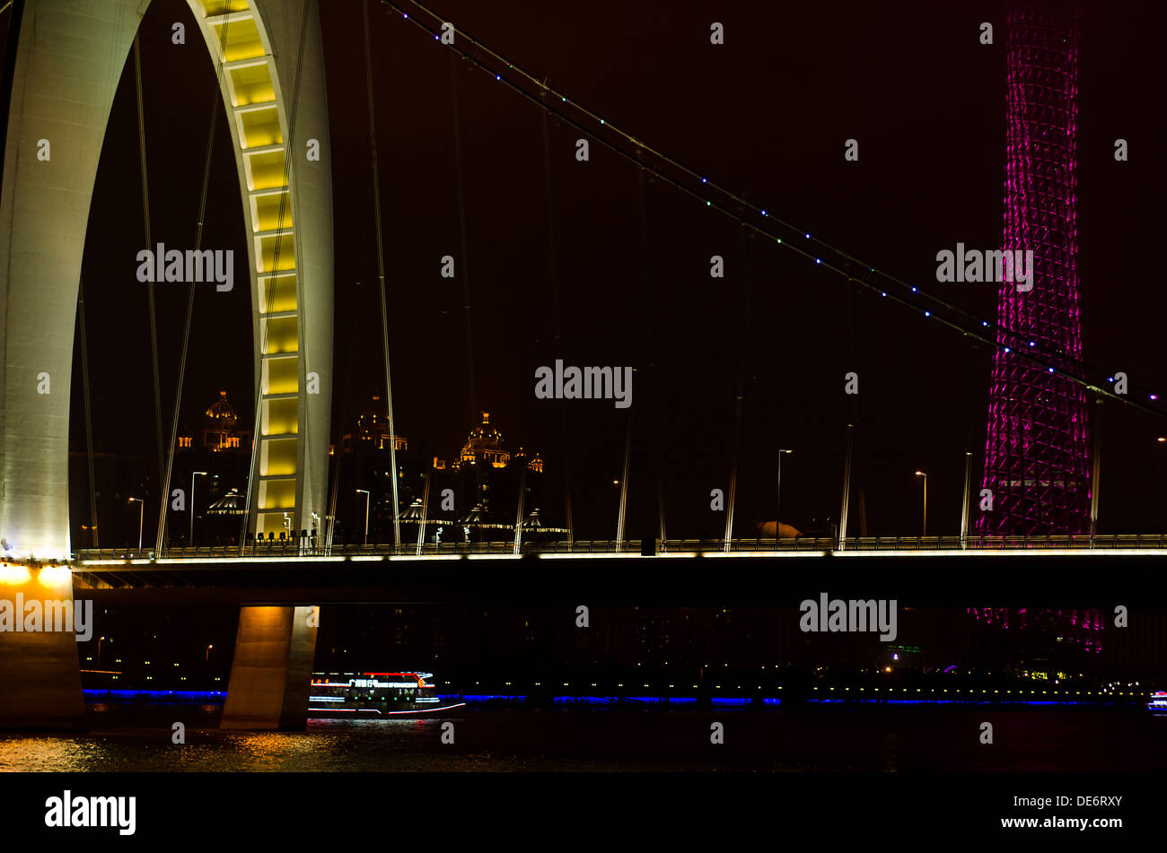 Guangzhou bridge china bridge hi-res stock photography and images - Alamy