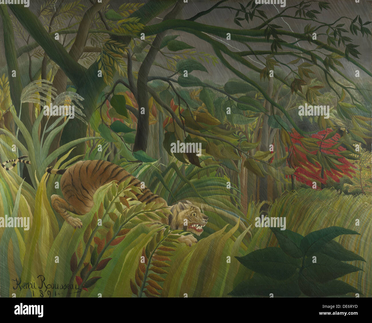 Henri rousseau jungle hi-res stock photography and images - Alamy