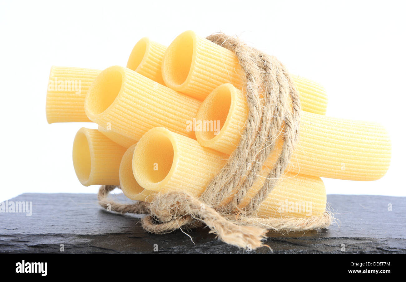 Macaroni with rope Stock Photo - Alamy