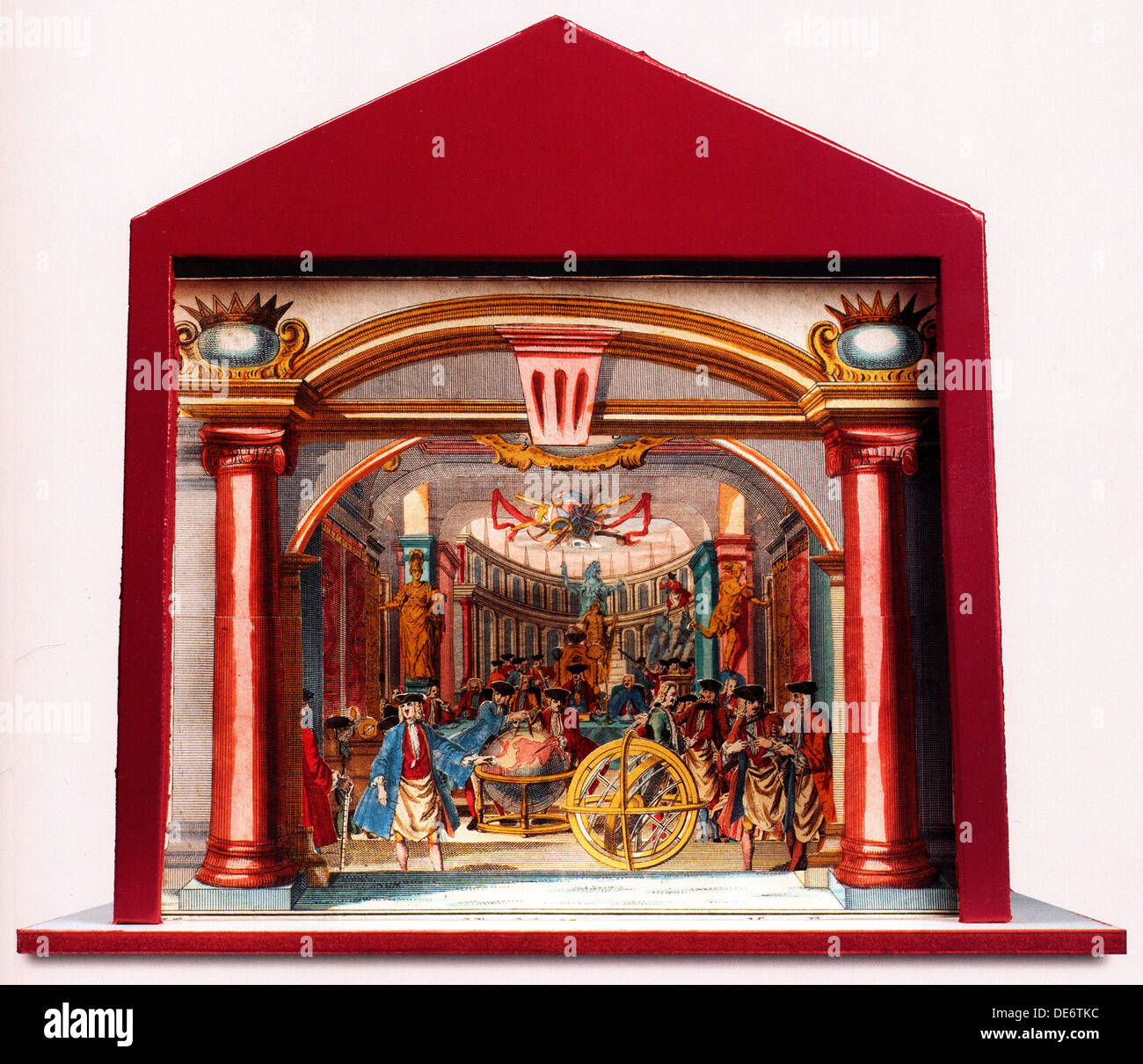 Diorama: Masonic Germany (The Temple of Masonic Treasures), 1750 ...