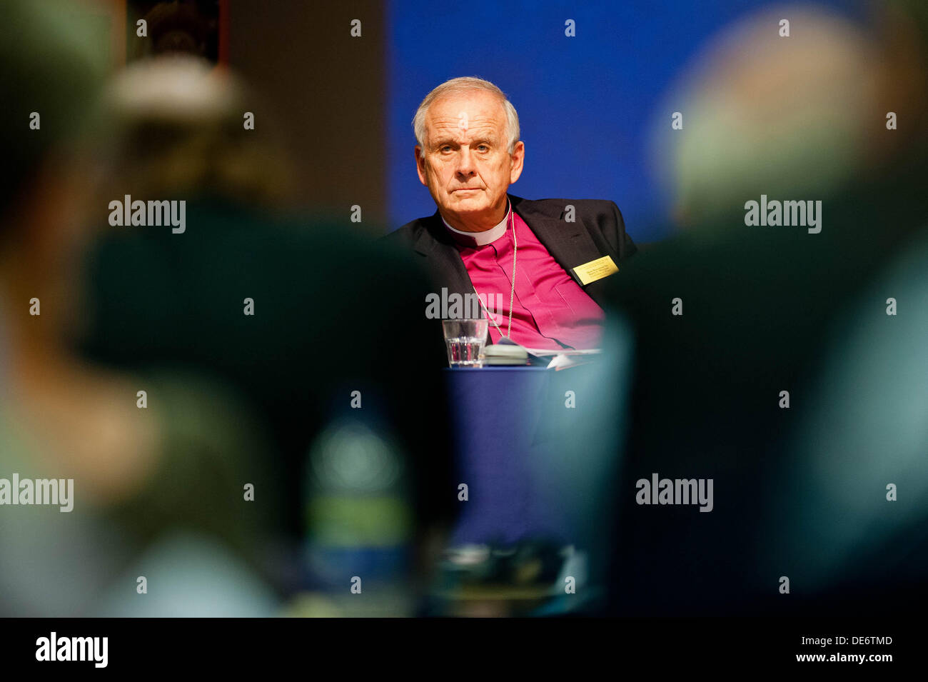 Lampeter, UK. 12th Sept, 2013. Pictured: Rev. Barry Morgan, Archbishop ...