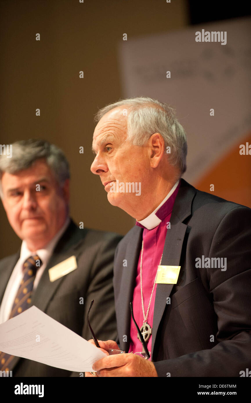 Lampeter, UK. 12th Sept, 2013. Pictured: Rev. Barry Morgan, Archbishop ...