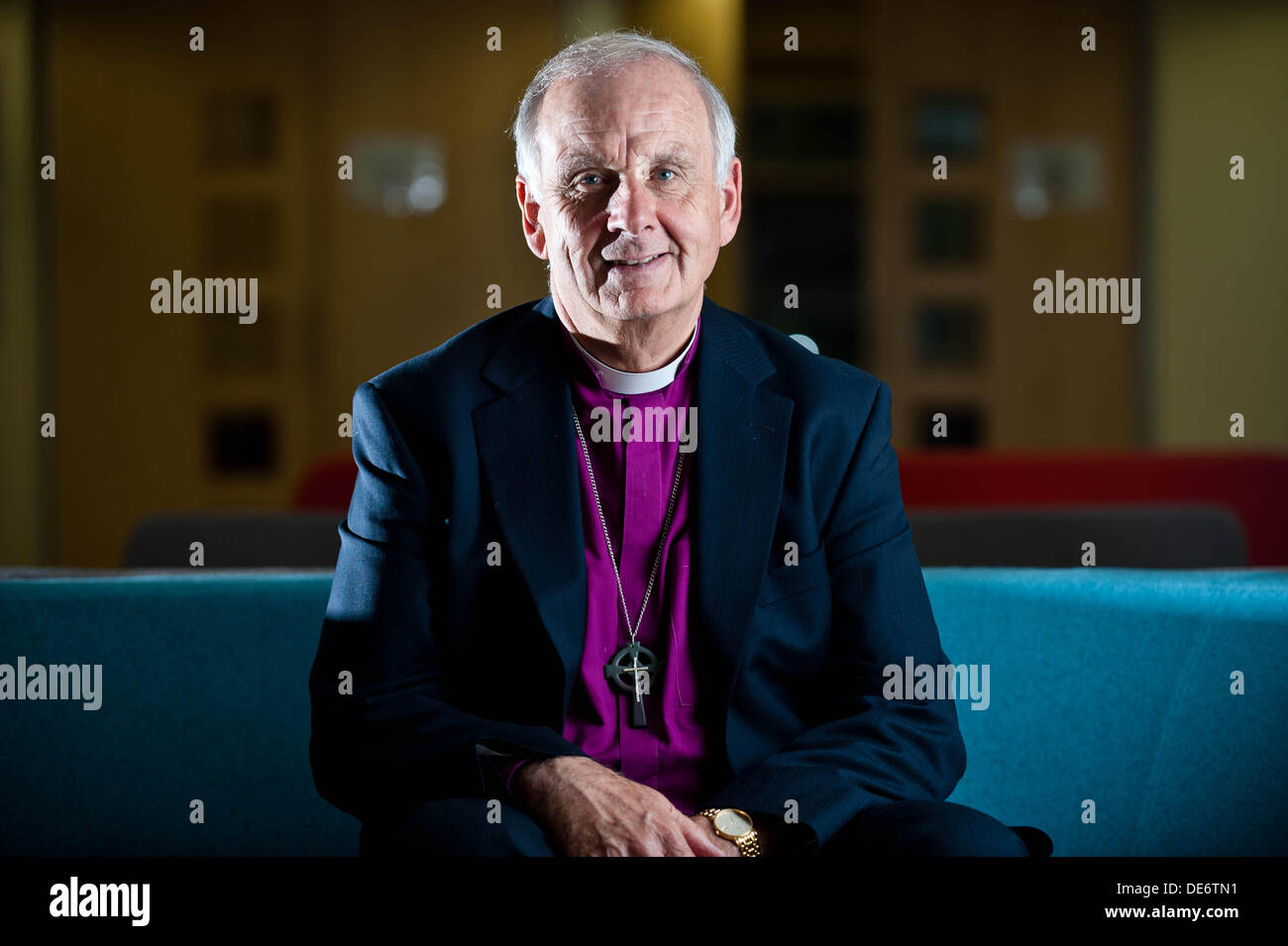 Lampeter, UK. 12th Sept, 2013. Pictured: Rev. Barry Morgan, Archbishop ...