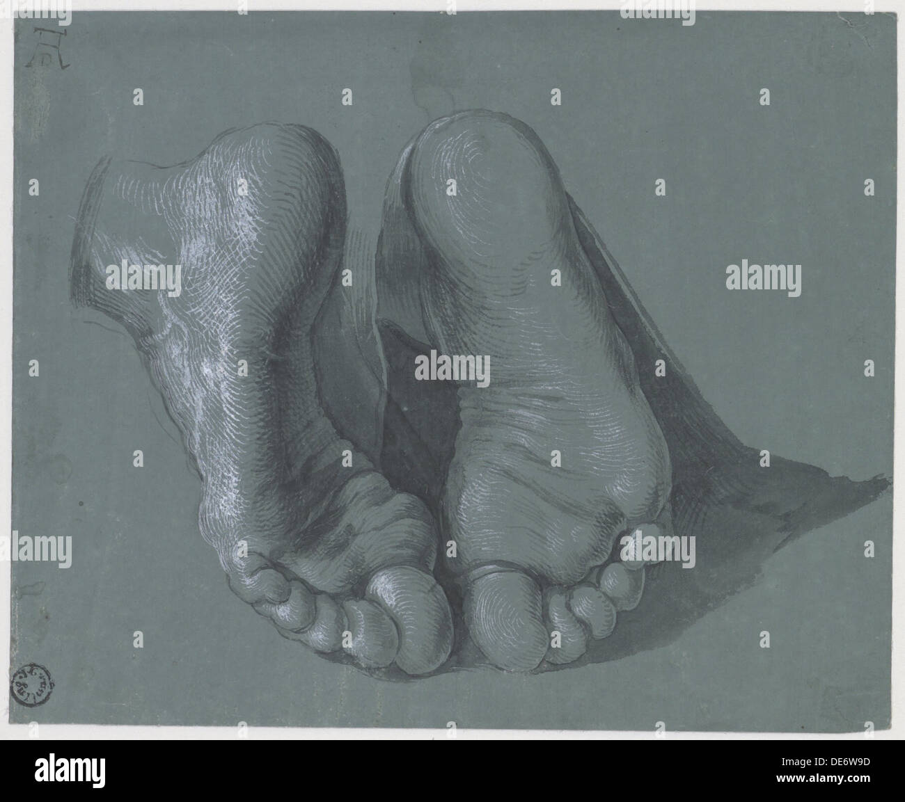 Study of Two Feet, c.1508. Artist: Dürer, Albrecht (1471-1528 Stock ...