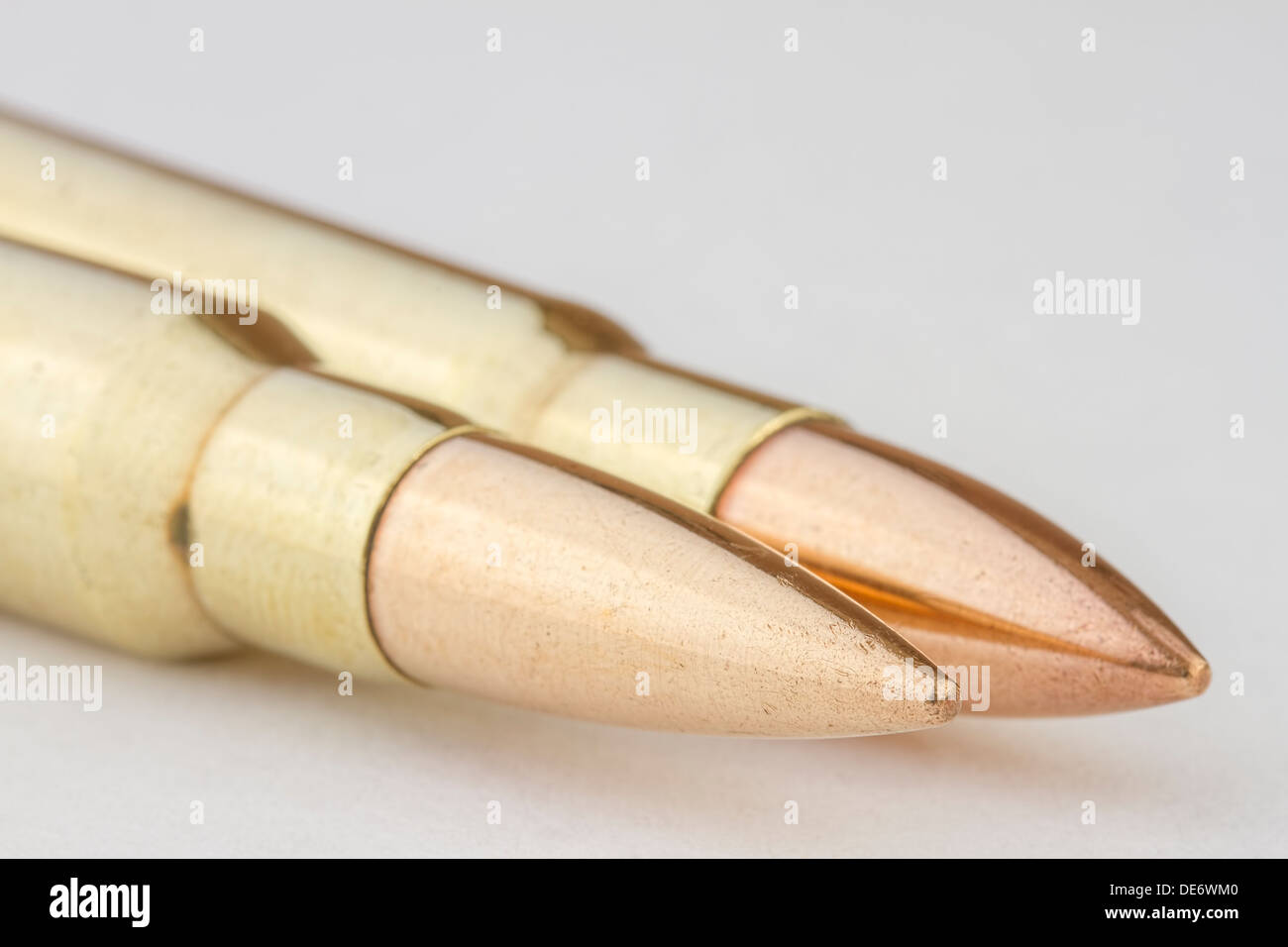 Two rifle bullets ammunition hi-res stock photography and images - Alamy