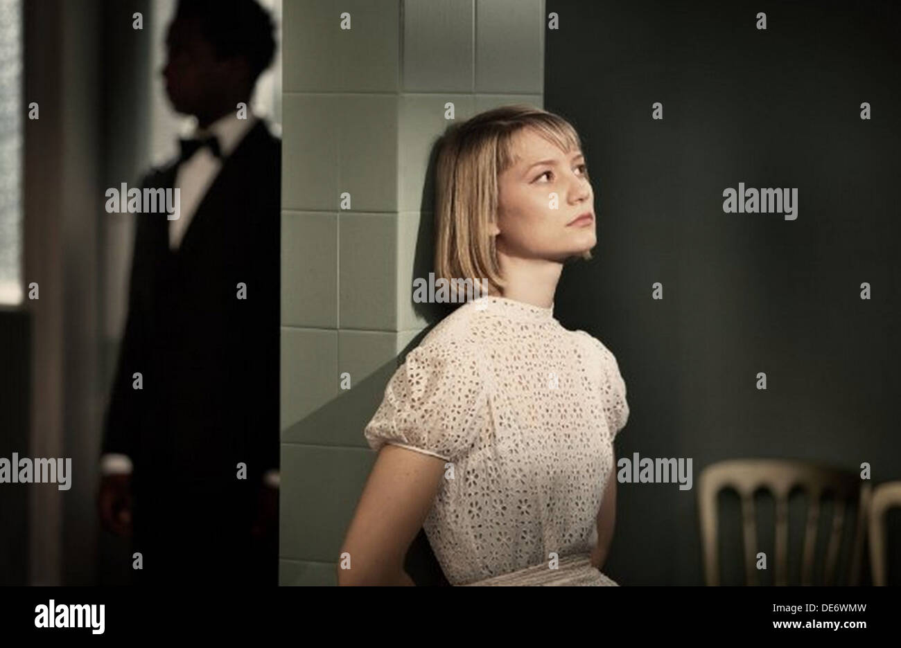 THE DOUBLE 2013 Studio Canal BFI film with Mia Wasikowska Stock Photo ...